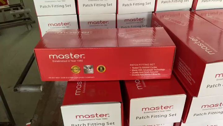 โช้คฝังพื้น master รุ่น FS-8400 สำหรับประตูบานกระจก กระจกเปลือย / Floor ...