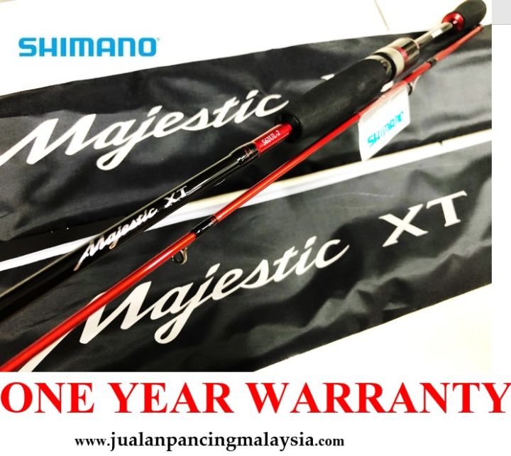 SHIMANO 2022 MAJESTIC XT BAIT CAST AND SPINNING # CASTING AND LIGHT BOTTOM Fishing Rod, With 1 ...