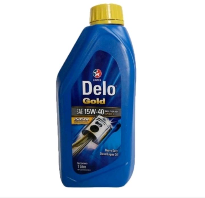 CALTEX DELO GOLD SAE 15W - 40 DIESEL ENGINE OIL 1 LITER | Lazada PH
