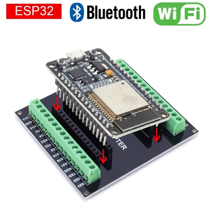 ESP32 ESP-32S Expansion Board CP2102 NodeMCU-32S Lua 30/38Pin Module ...