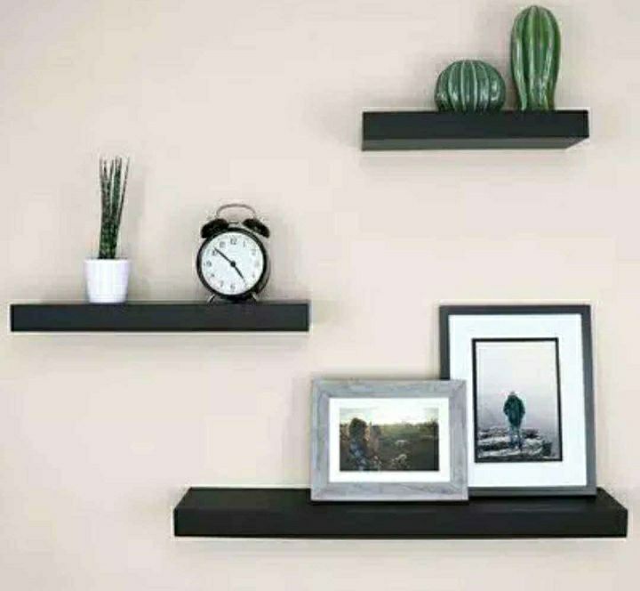 Rak Dinding Kayu Minimalis Hambalan | Lazada Indonesia