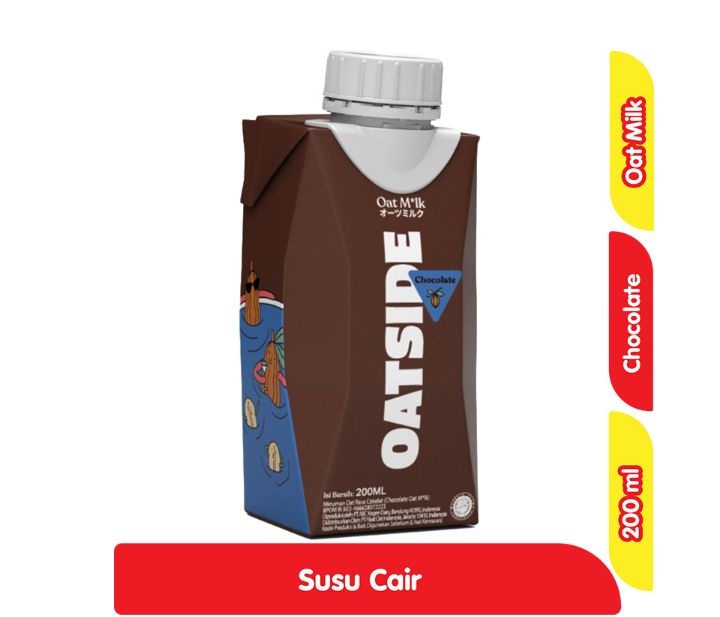 OATSIDE Susu Oat Milk Barista Blend / Chocolate Choco Coklat / Coffee ...