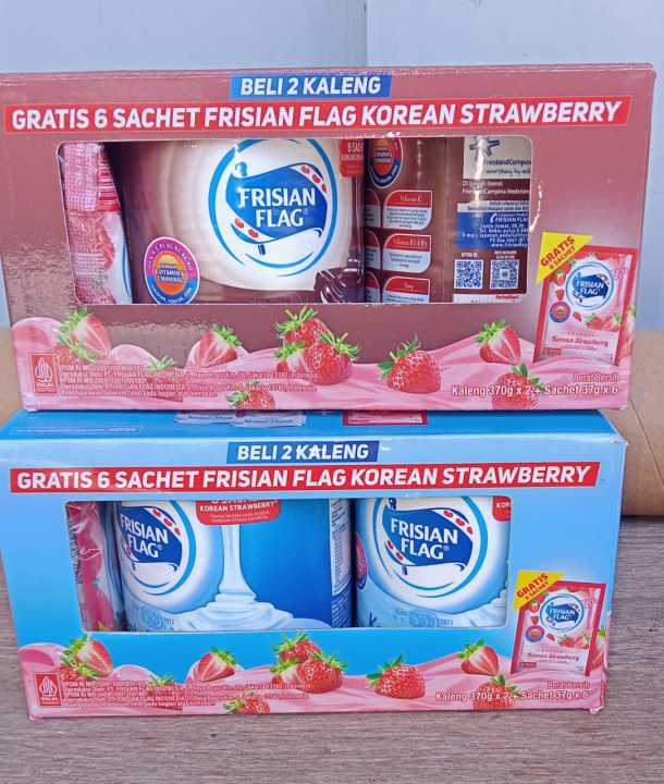 Paket Bundling Frisan Flag Kaleng Free 6 Sachet Frisian Flag Korean ...