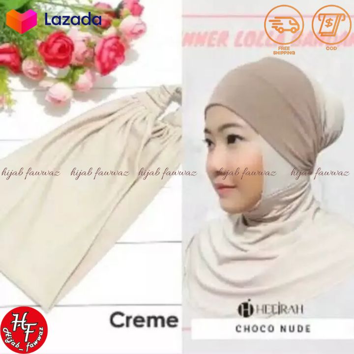 Ciput Kaos Bandana Basic premium daleman kerudung bando | Lazada Indonesia