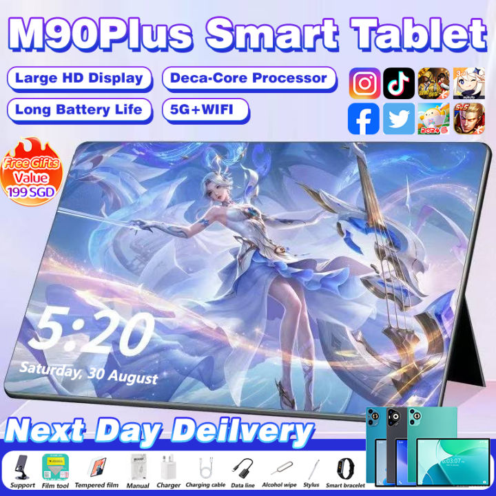 🔥SG Stock+ Top 1 Tablet🔥2026 New Top1 N80Max 11.8 inch Snapdragon888Max ...