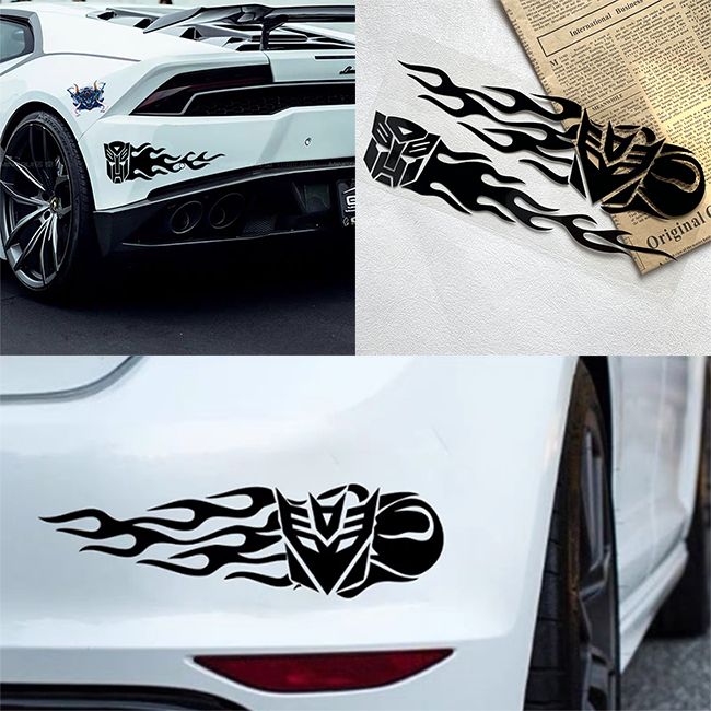 Transformers Decepticons Autobots Stickers Car For Auto window ...