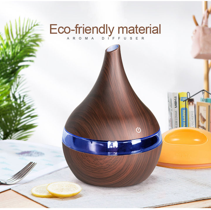 wood humidifier Atomization Air Humidifier Office and home | Lazada PH
