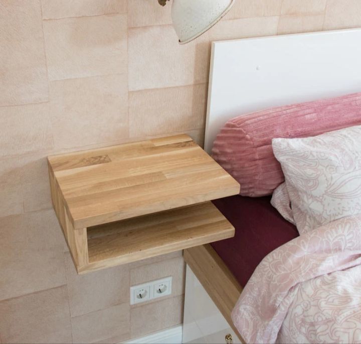 C Shaped Floating Shelf, Floating Shelf, Bedside Floating Shelf ...