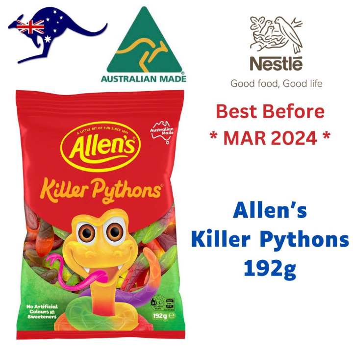 Killer Pythons Allen’s 192g (BBF MAR 2024) | Lazada.co.th