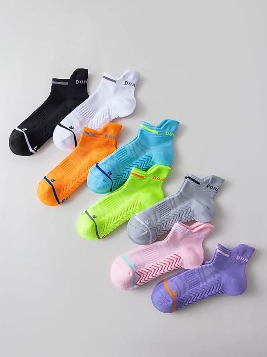 Professional Marathon Running Socks Unisex - Thick Cushioned Terry Sole ...