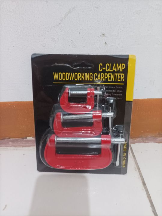 Clamp C set 3pc Klem C atau Catok model C | Lazada Indonesia