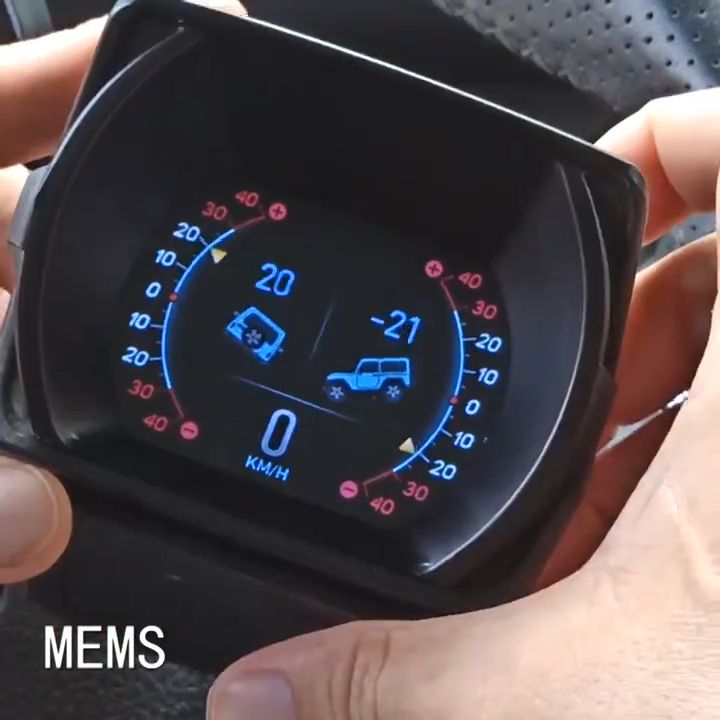 A450 GPS Car OBD OBD2 Meter Digital Scanner Alarm Speed Gauge display Hud Water temp RPM turbo ...