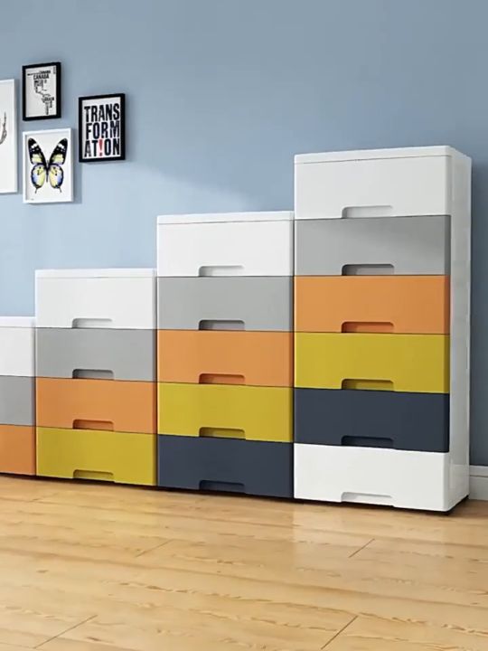Storage Drawer Cabinet 4/5/6 Layer Clothing storage cabinet Kabinet ...