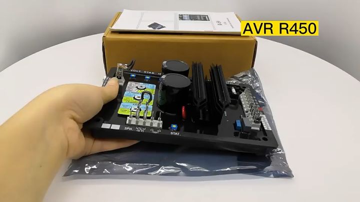 AVR R450 สำหรับชุดเครื่องปั่นไฟ Leroy Somer 1000KW 1000kva AVR R450 for Leroy Somer 1000KW ...