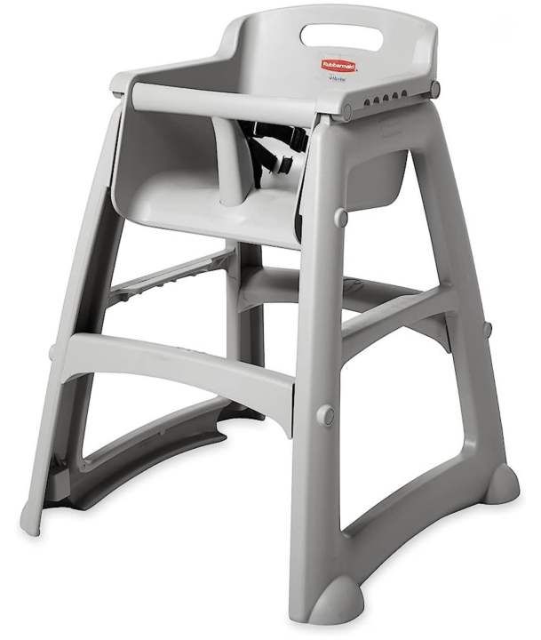 Rubbermaid Sturdy Chair without wheels | Lazada PH