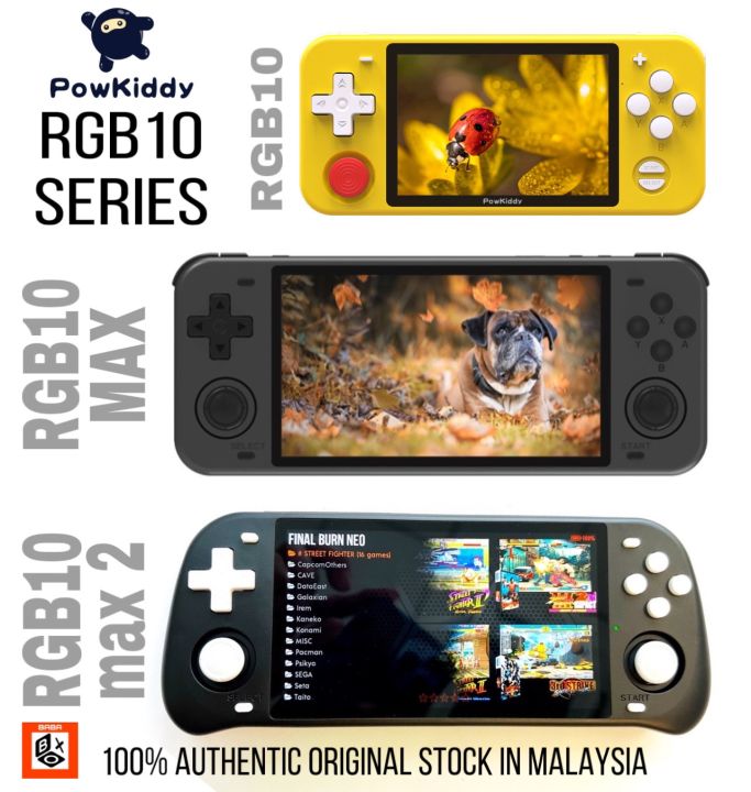 RGB10 MAX 2 powkiddy series handheld console big screen rgb10 | Lazada