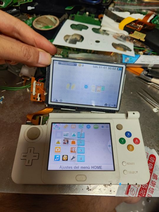 Original New3ds Small Three Screen Liquid Crystal Package Test Good ...