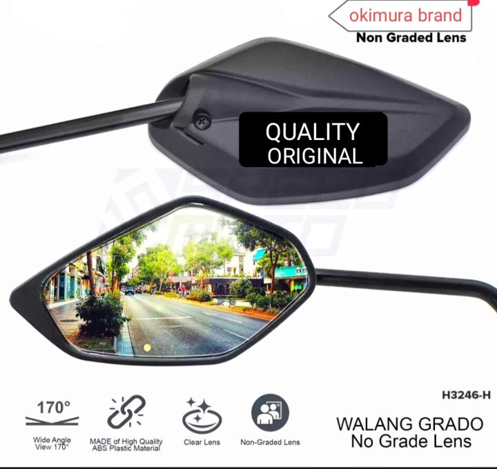stock side mirror yamaha & honda | Lazada PH