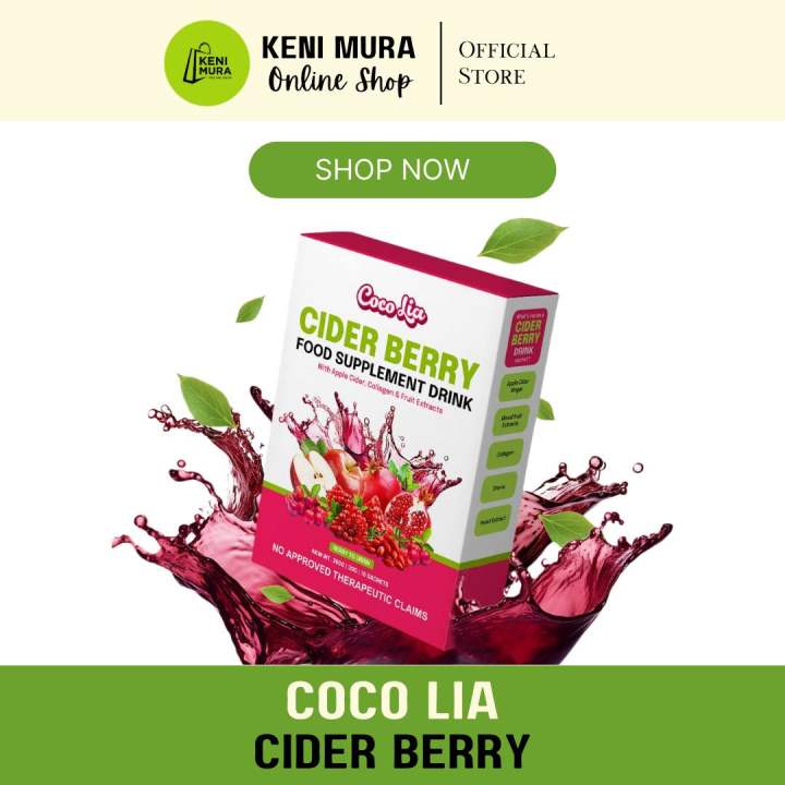 Cider Berry by COCO LIA 30ml sachet | 10 sachet per box | Lazada PH