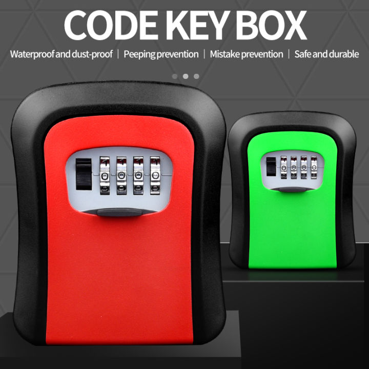 Decoration key code box construction site cat eye wall mounted key box ...