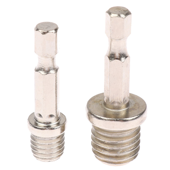 0/14mm 1/4 Hexagon Connecting Rod Adapter Drill Chuck M10 M14 ...