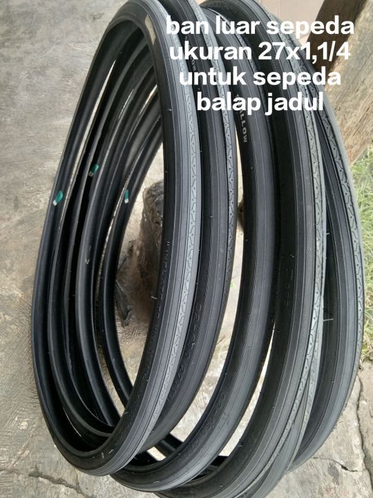 ban luar sepeda ukuran 27x1,1/4 untuk sepeda balap jadul merk swalow ...