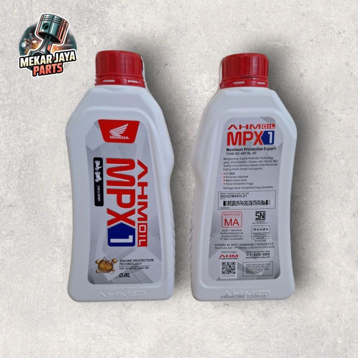Oli MPX 1 AHM 0.8L 800ml Perbotol | Lazada Indonesia