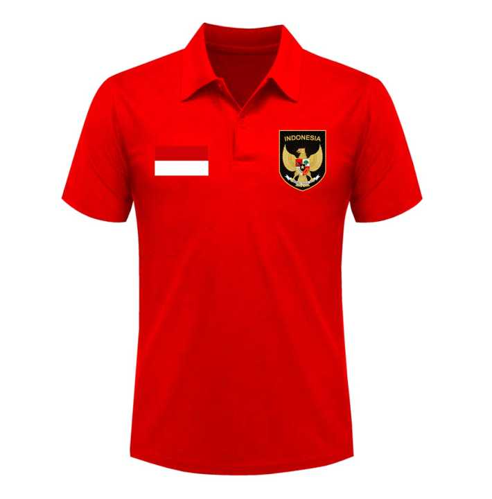 kaos polo shirt Timnas Indonesia U-23 /kaos wangki timnas Indonesia U ...