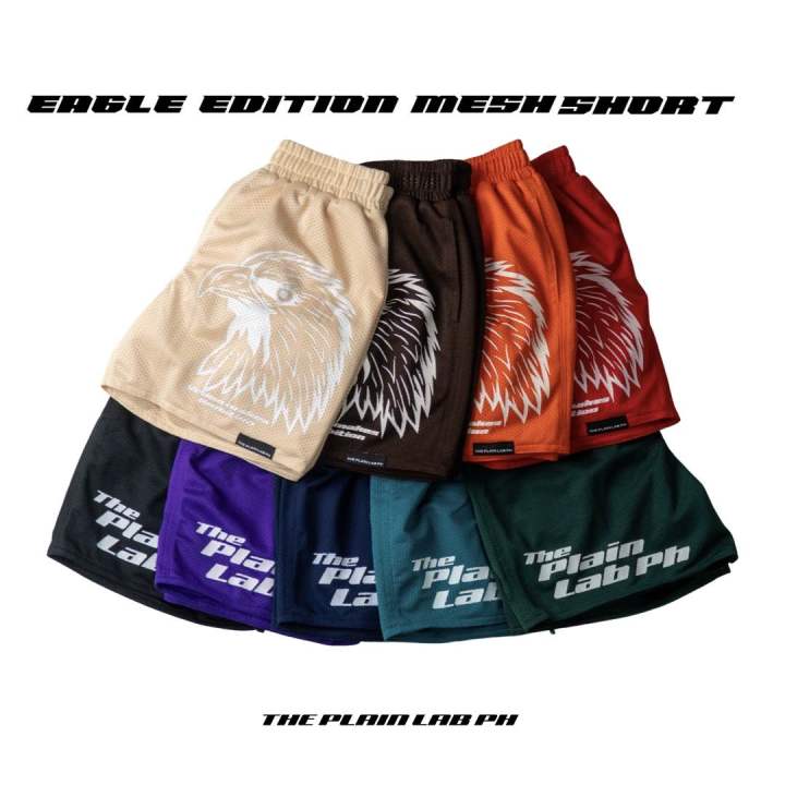 THE PLAIN LAB PH | EAGLE EDITION | MESH SHORT | Lazada PH