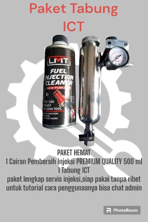 Paket Tabung ICT + Cairan Injection Cleaner LMT 500 ml | Lazada Indonesia
