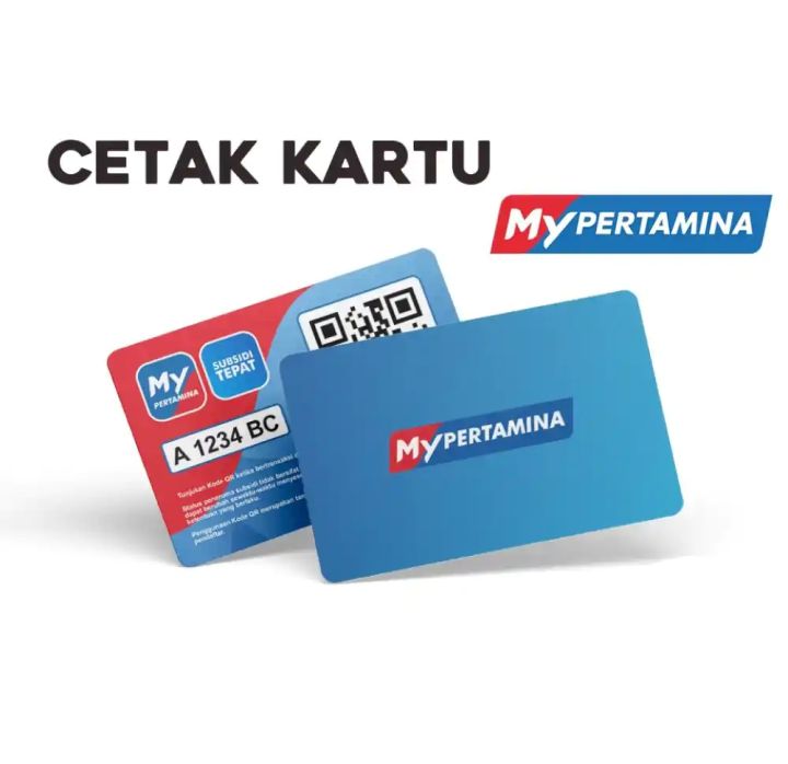 CETAK KARTU MY PERTAMINA BAHAN PVC ID CARD | Lazada Indonesia