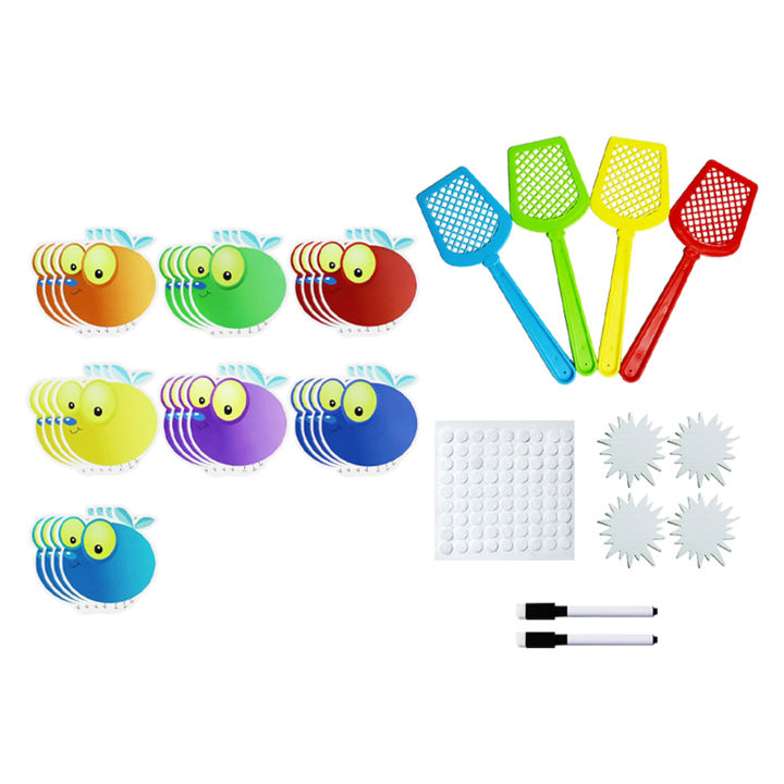 Bellkids Fly Swatter Card DIY Double-Sided Card Erasable Card ...