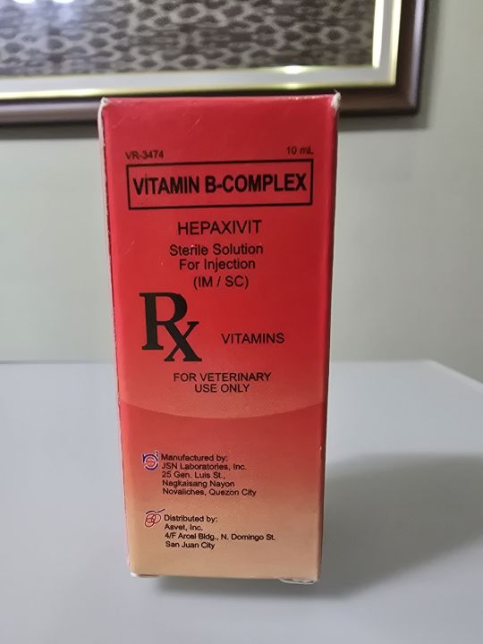 Hepaxivit B-Complex Solution for Injection with FREE Syringe | Lazada PH