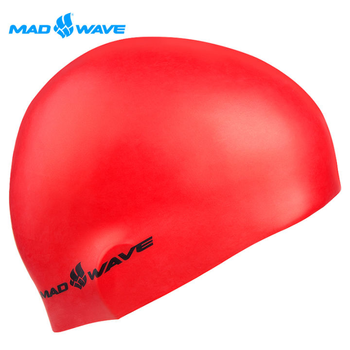 Madwave Waterproof Solid Silicone Swimming Cap M0535 05 | Lazada PH