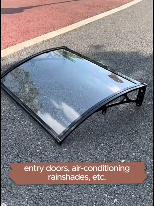Aluminium Aluminium canopy Awning Rumah Canopy Awning Roof Sunshield ...