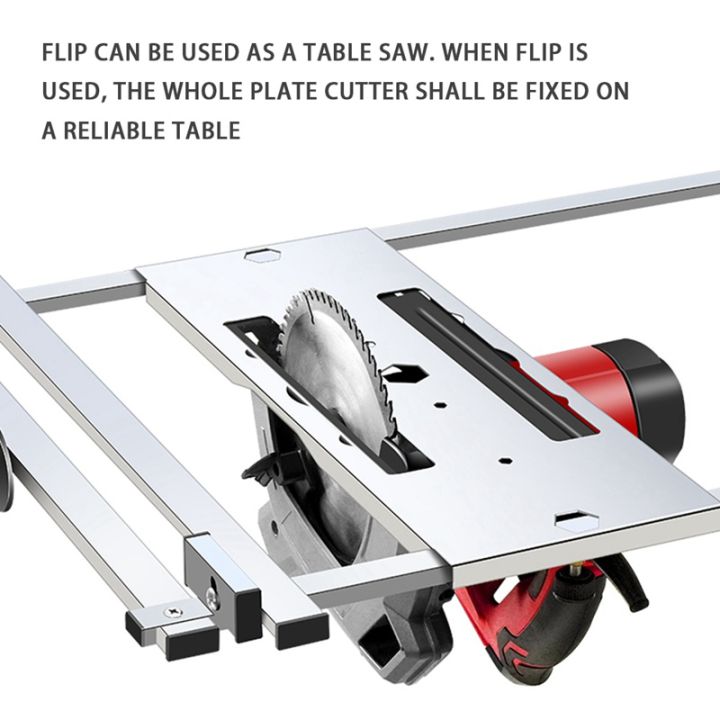 4-5/7 Inches Adjustable Cutting Machine Saw Guide Rail Multi-functional ...