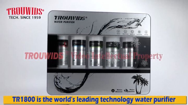 TROUWIDS Alkaline Water Purifier Household Water Filter System | Lazada PH