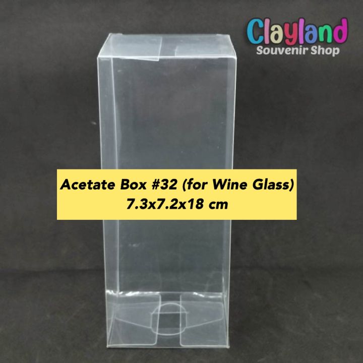 10pcs Acetate Box #32 (7.3x7.2x18cm) Packaging for DIY Clear ...