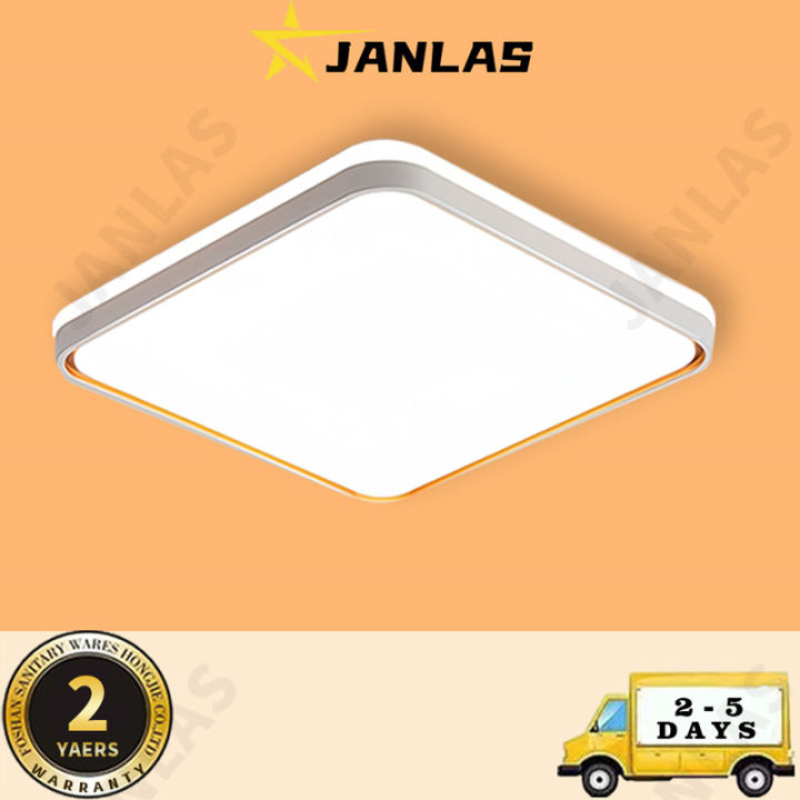 Nordic Tri Color Ceiling Light 85W LED Bedroom Light Modern 3 Colors ...