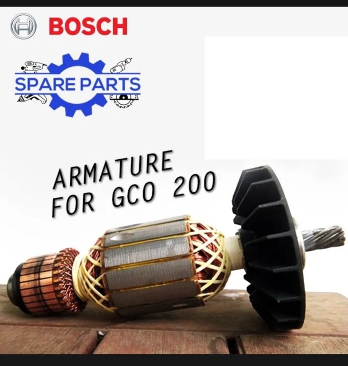 Original Armature Assembly for BOSCH GCO 200 ( 220V ) with 1set Carbon ...