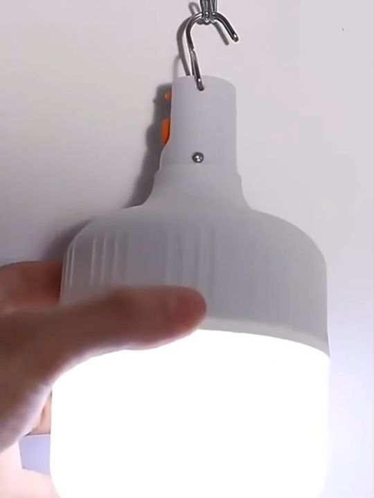 Rechargeable USB Light Bulb Emergency Light LED outdoor light ...