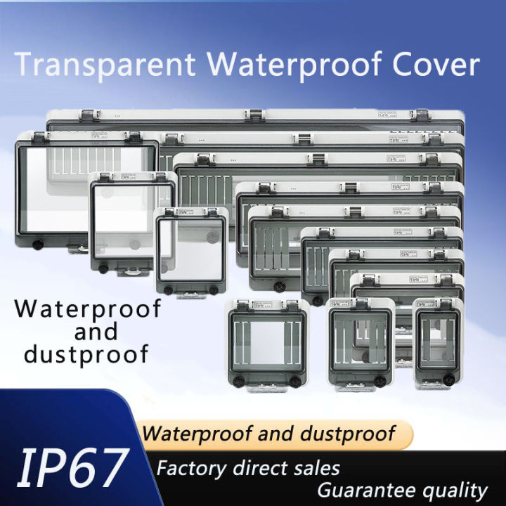 IP67 Transparent Protection Electric Junction Box Panel Cover ...