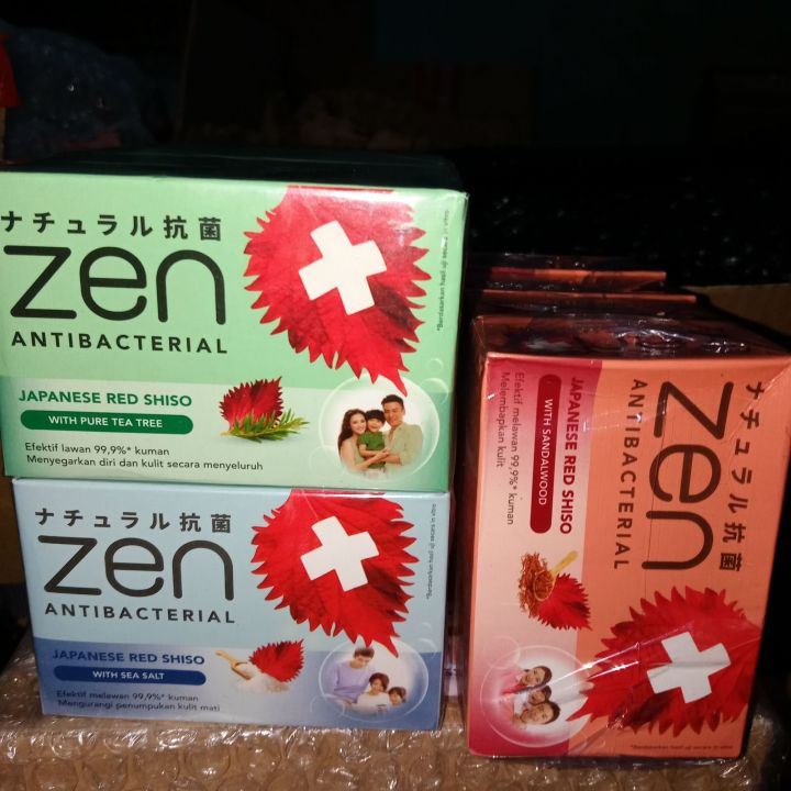 Sabun Mandi ZEN Batang 70gr x 4 | Lazada Indonesia