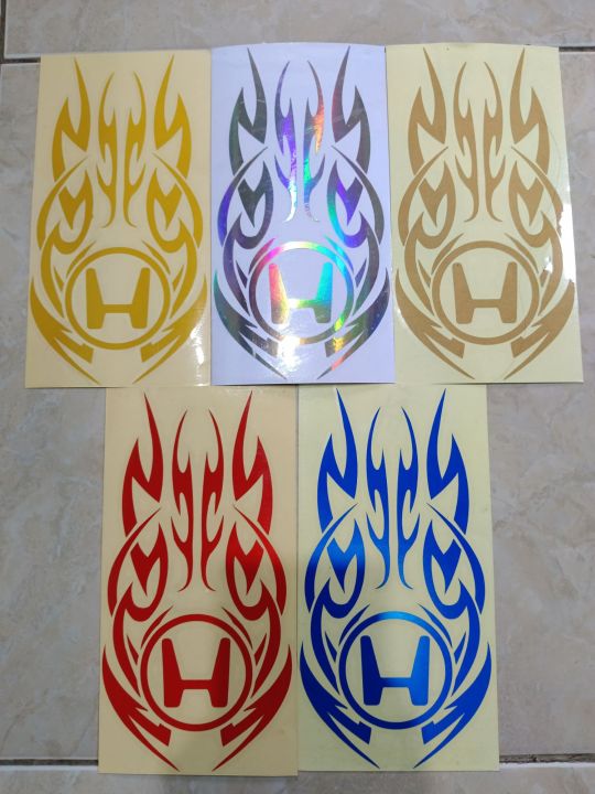 stiker tribal logo honda cutting sticker motor estetik | Lazada Indonesia