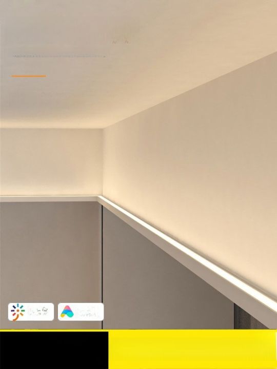 Aluminum Alloy Single Side Upward Emitting Linear Lighting Concealed ...