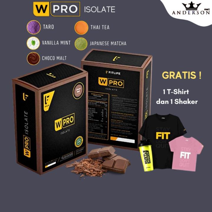 FITLIFE WPRO ISO WPRO Isolate Protein Fitlife Suplemen Fitness Whey ...