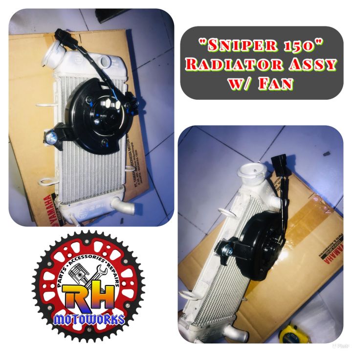 Radiator Assy (or per Part) for Sniper 150 | Lazada PH