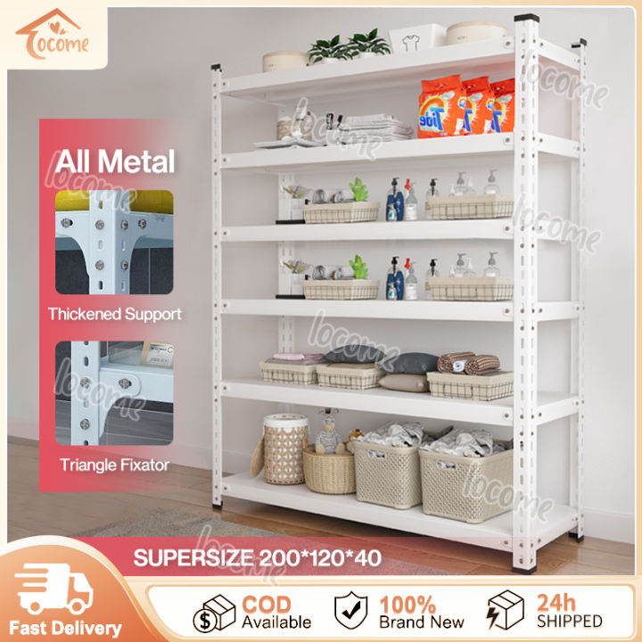 🚀Same Day Delivery🚀Triangular Steel Shelf 6 Layer Rack Metal Rack Steel ...