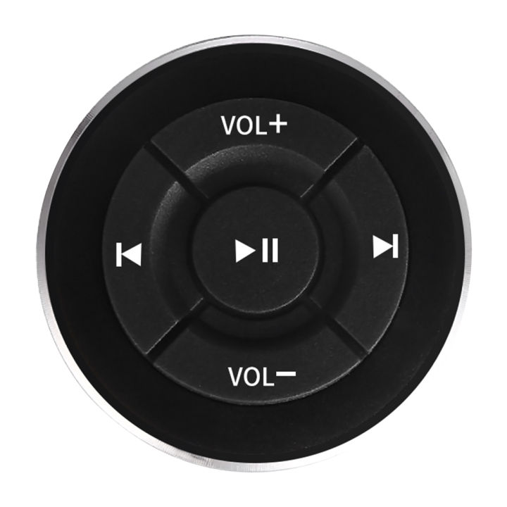 Car Steering Wheel Remote Control Wireless Bluetooth for Media Playback ...