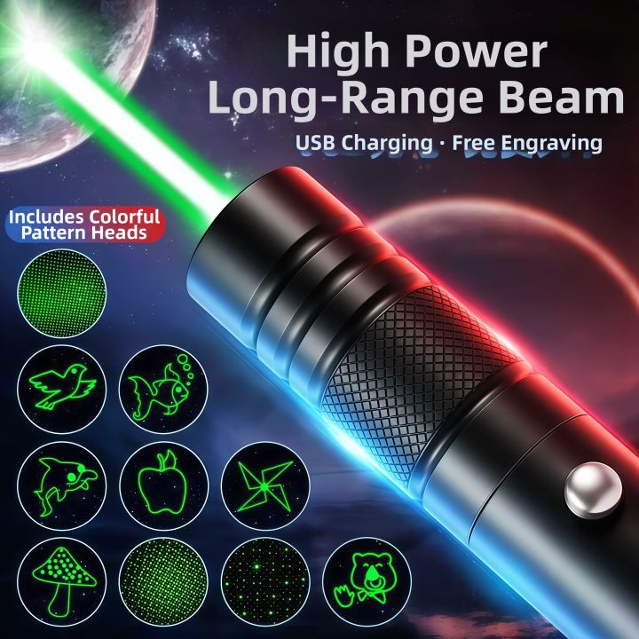 High-Power Laser Pointer for Outdoor Stars and Conference Indications ...